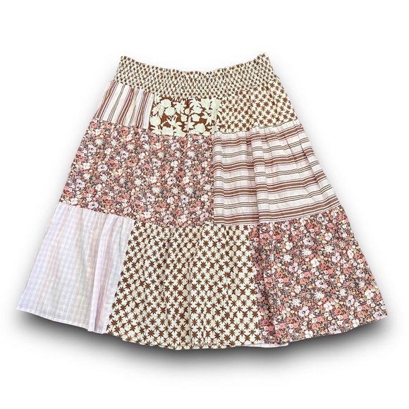 Universal Thread | Skirts | Universal Thread Bohemian Patchwork Midi ...